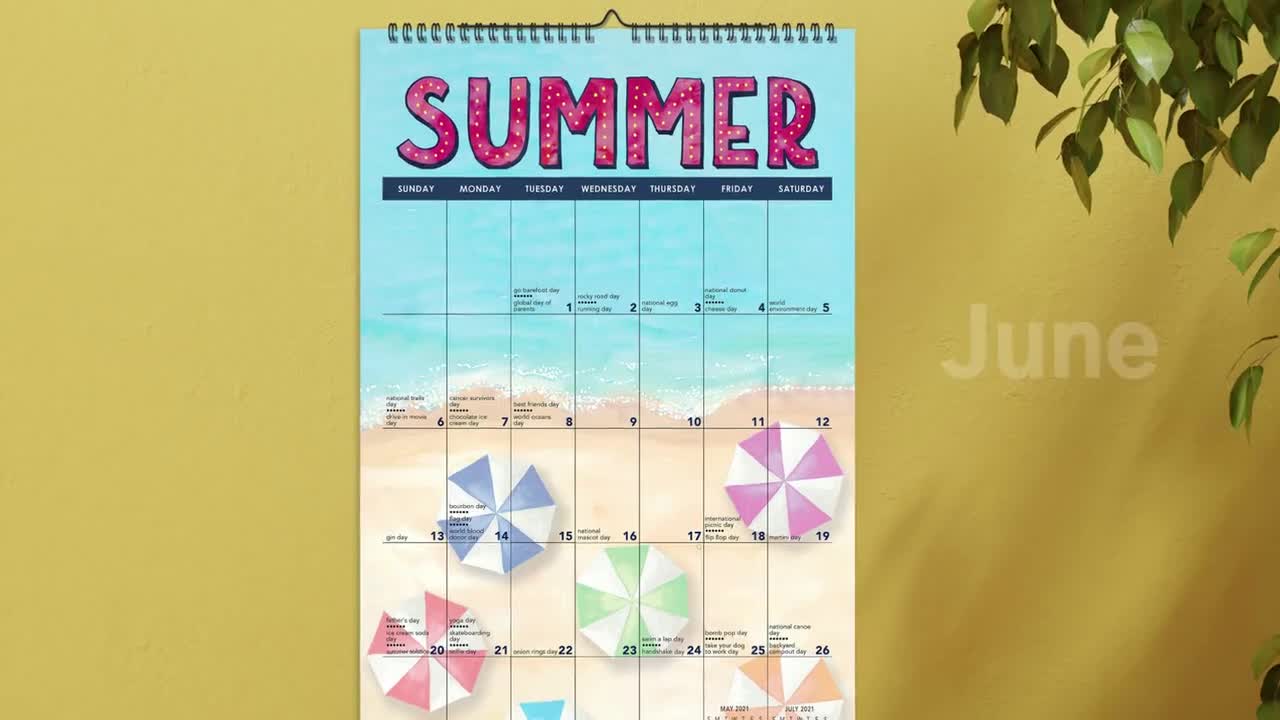 Calendars & Planners themes and bizarre holidays from Today's Special ...