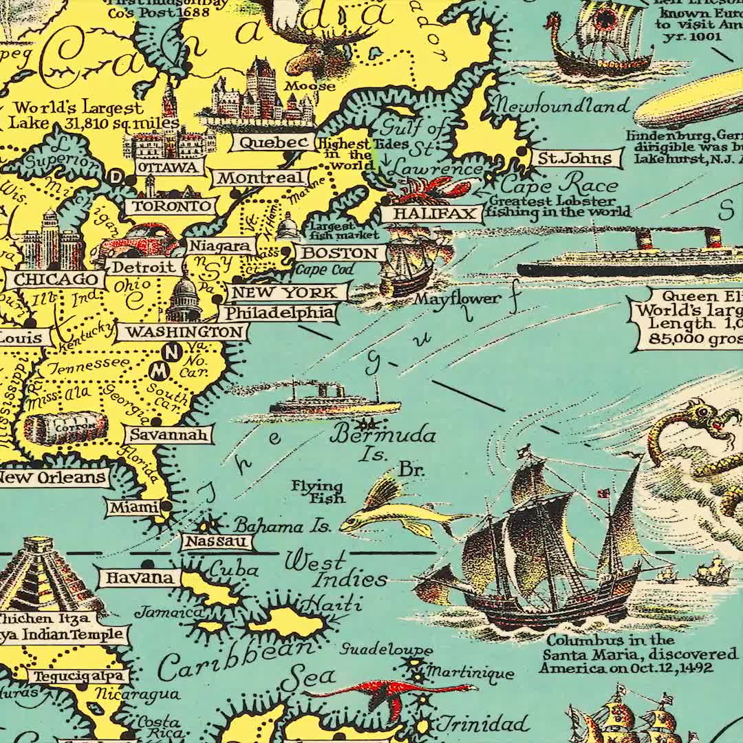 Old World Map World War II History 1939 Vintage Map | Vintage Poster ...