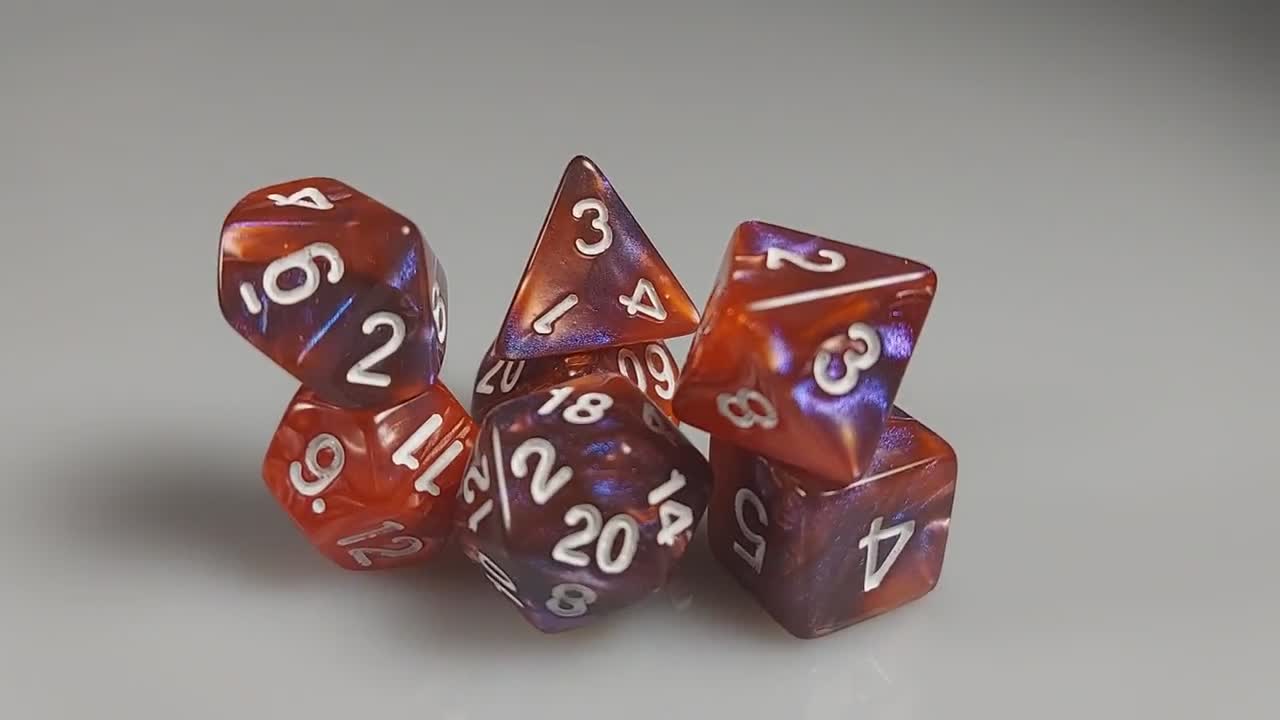 Green Board Game RPG TTRPG Mystic Magic Table Top Game Blue and Purple ...