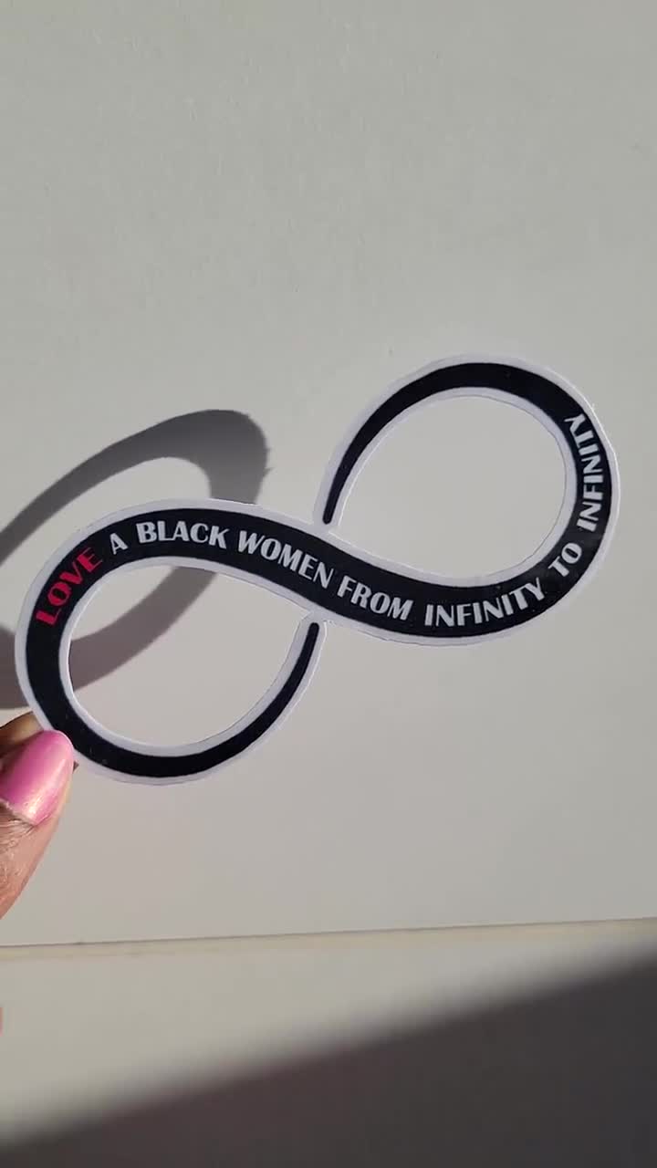 Electronics & Accessories Laptop Vinyl Love a Black Women from Infinity ...
