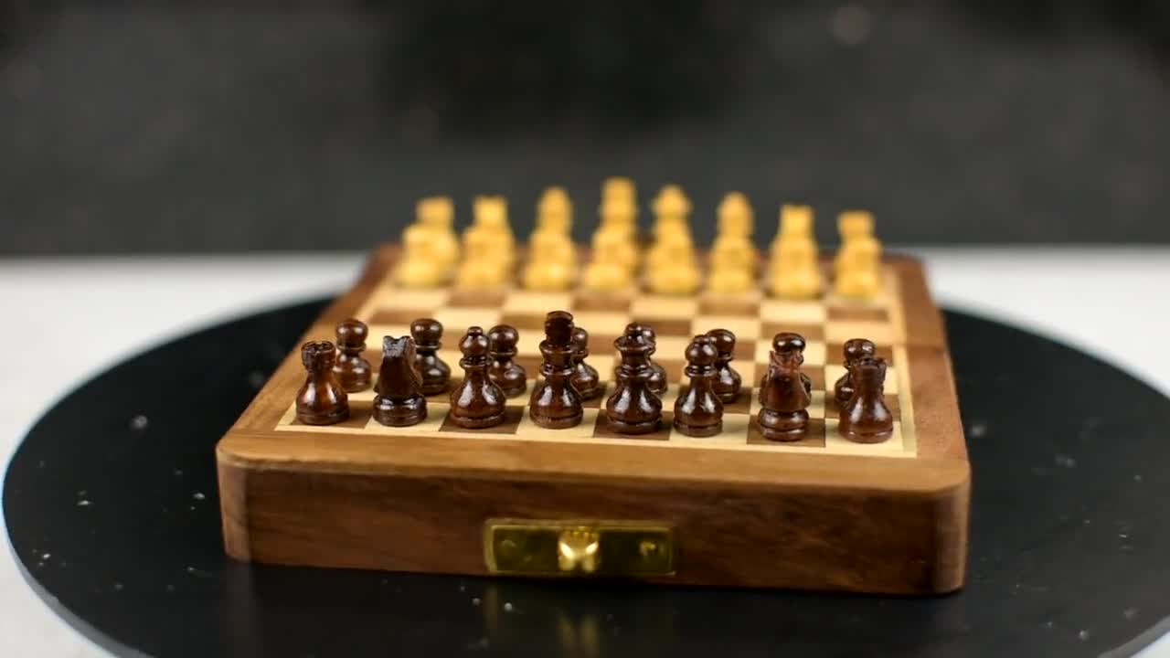 Board Games Toys & Games Handmade Magnetic Chess Board Game Box Gifts ...