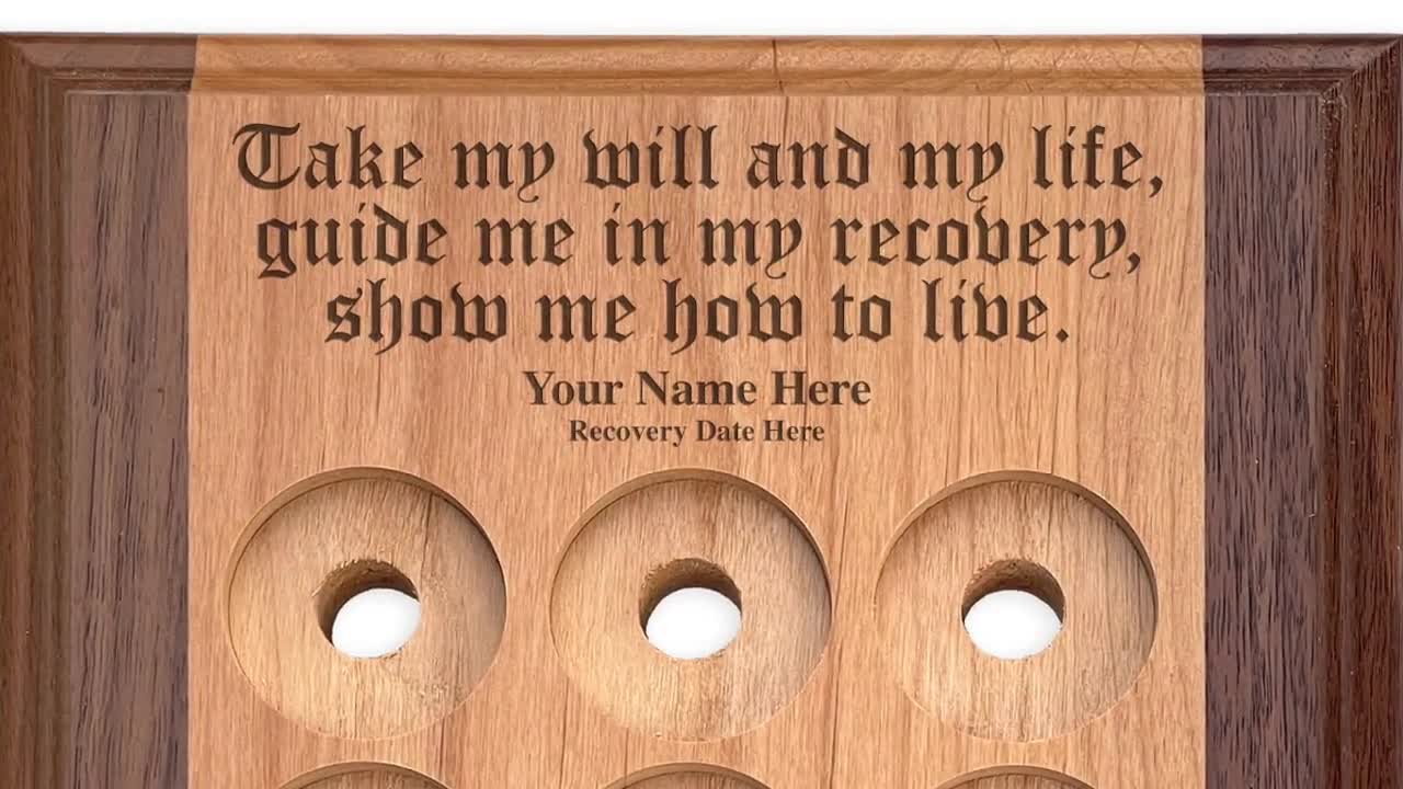 Home Décor Home & Living Wall Décor 3rd Step Prayer 8x10 Deluxe Display ...