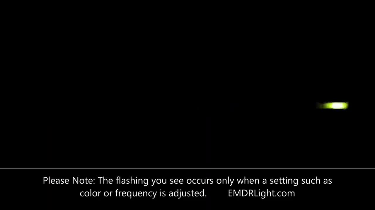 Color and Brightness Adjustable EMDR Therapy Light Bar With Tabletop ...