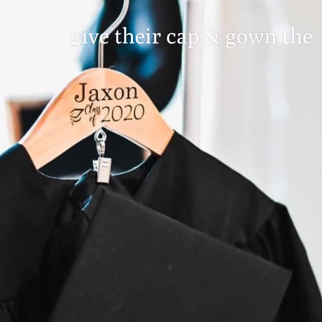 Hangers & Clothing Storage Home & Living Engraved Hanger. Graduation ...