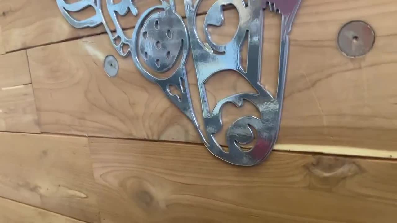 Wall Décor Wall Hangings Supercharged V8 Engine Bug Catcher Silhouette ...