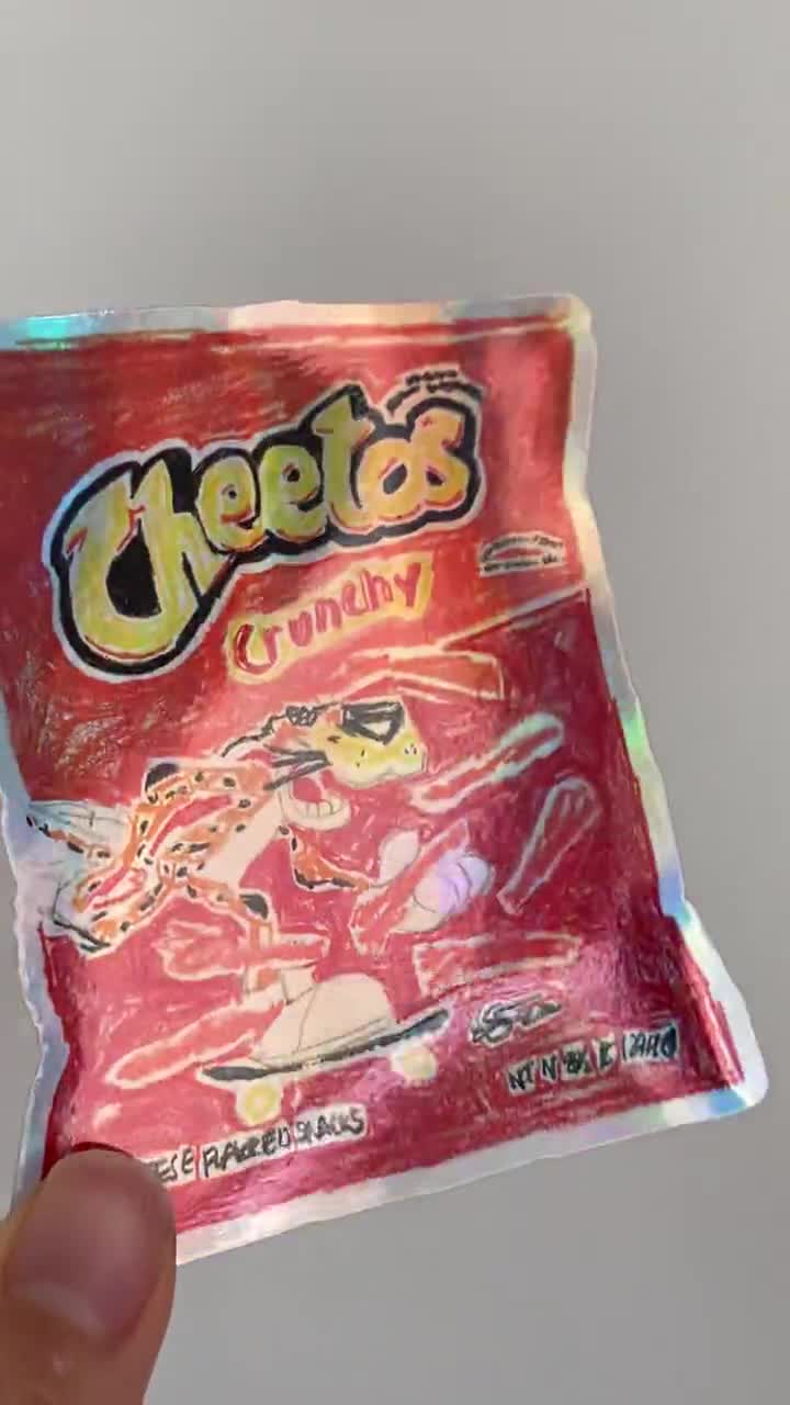 Junk Food Stickers Holographic Stickers Cute Stickers Cheetos Sticker ...