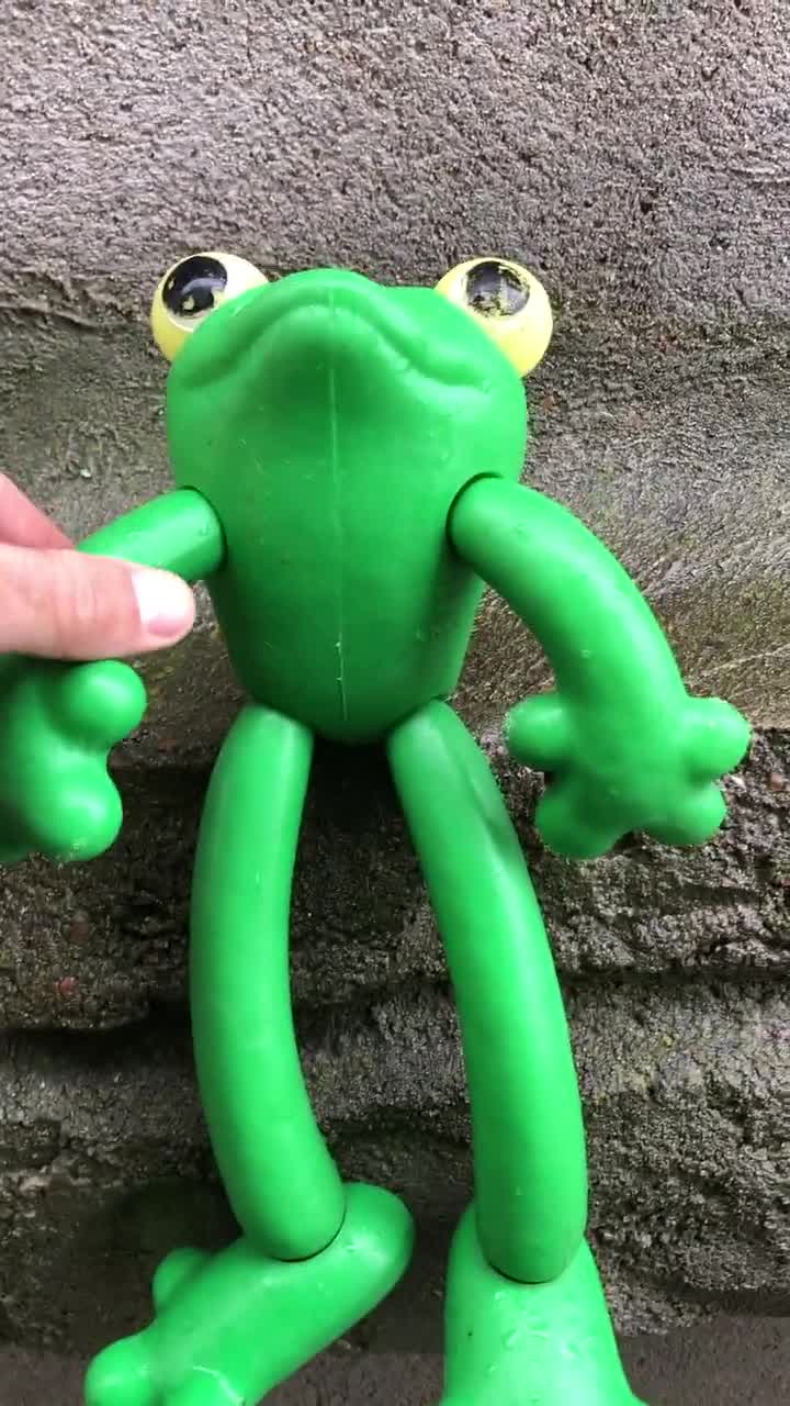 Figurines & Knick Knacks Vintage Toy Frog Toad Soviet USSR Green ...
