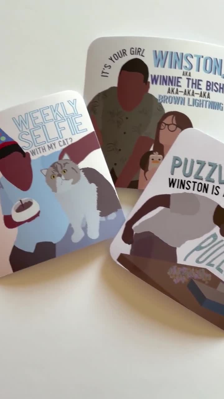 Paper Paper & Party Supplies Plus a FREE exclusive sticker!! 3x3 glossy ...