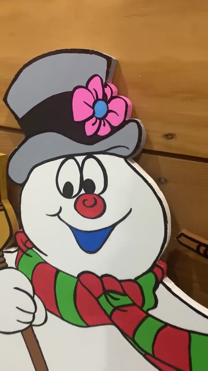 Frosty The Snowman Outline