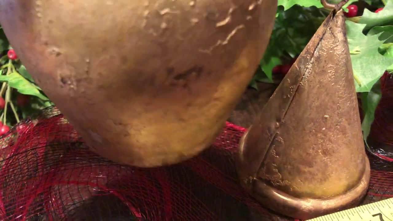 Home Décor Bells Old World bell Celebration 1 Temple Bell 1 Cone Bell ...