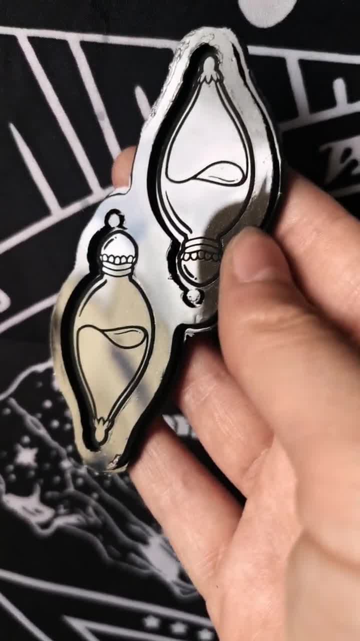 Jewelry Making & Beading MOON POTION Silicone earrings mold epoxy resin ...