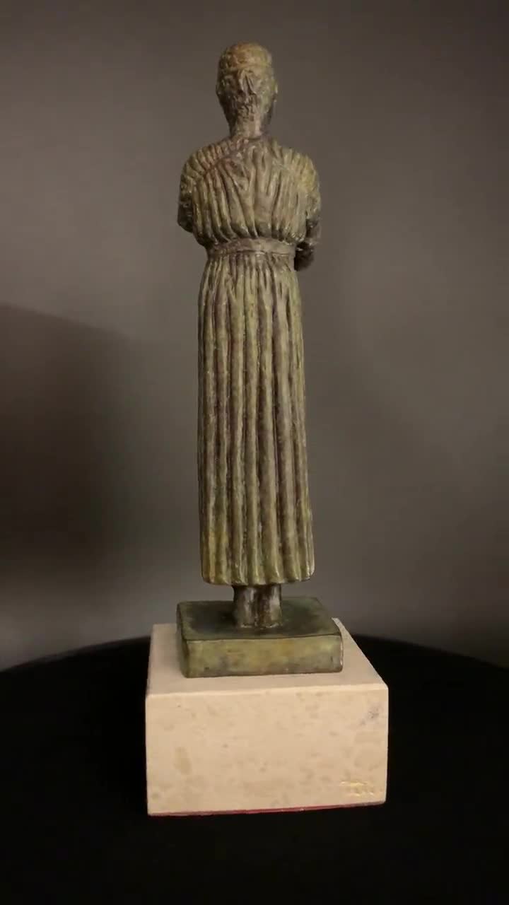 Art & Collectibles Sculpture Sculpture Verdigris Early Classical Style ...