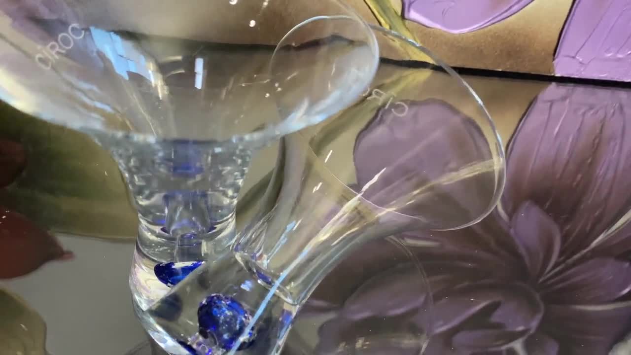 Cone Drinking Glasses Ciroc Vodka Set Cocktail Party Ice Cream Serving ...