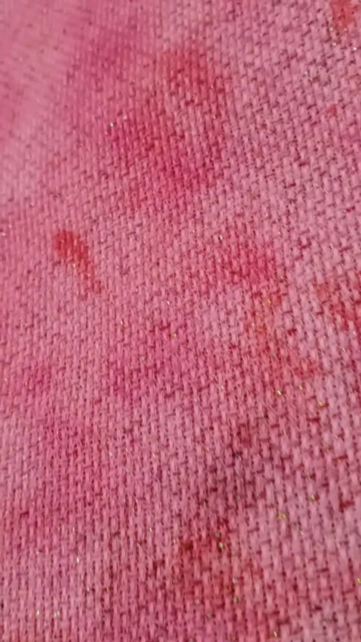 Fabric Fabric Flair Sorbet HDP Pink 14 count Aida from the Hand Dyed ...