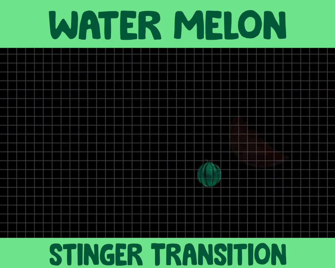 Digital Art & Collectibles Drawing & Illustration Kawaii Green Melon ...