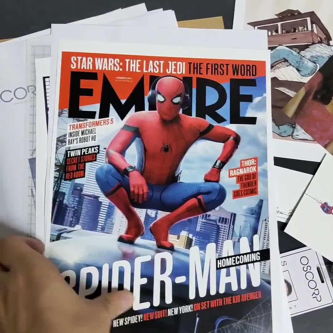 Spiderman File S.H.I.E.L.D. Secret File Peter Parker Paper Collection ...