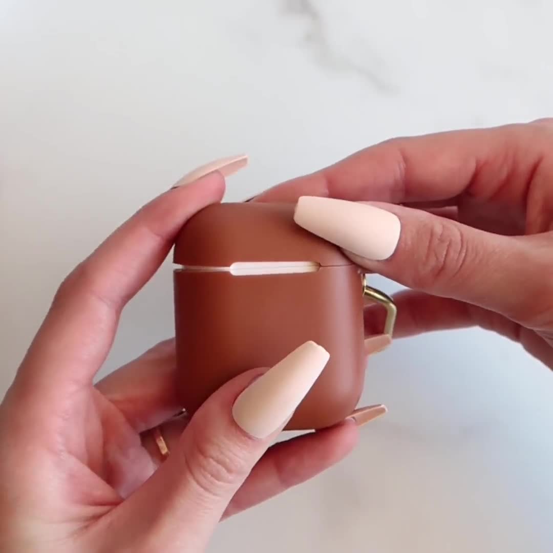 Audio Airpod 1+2 Generation Case Slim Protective Airpod Case with Gold ...