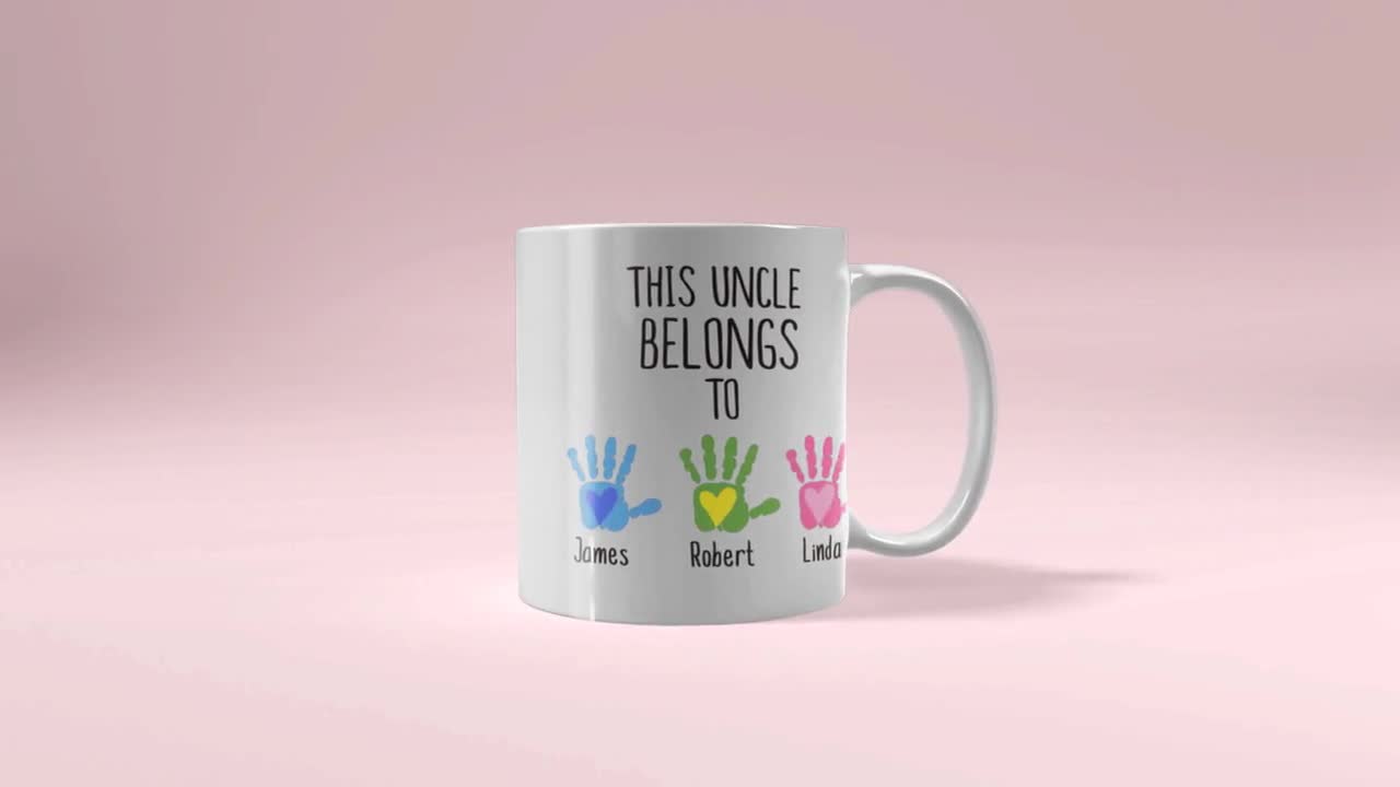 Drink & Barware Home & Living This uncle belongs to Personalized name ...