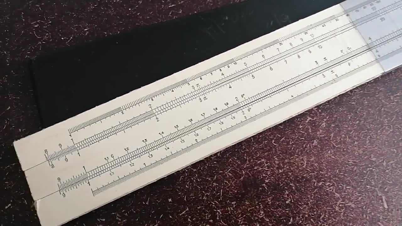 Craft Supplies & Tools Measuring SILVERAY CT slide ruler Original 1970s ...