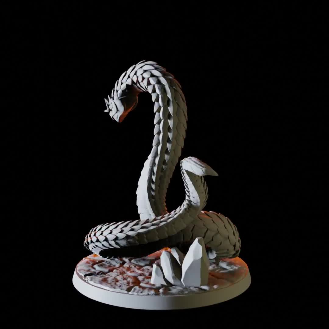 Toys Miniature Toys Toys & Games Giant Snake B D&D Miniature etna.com.pe