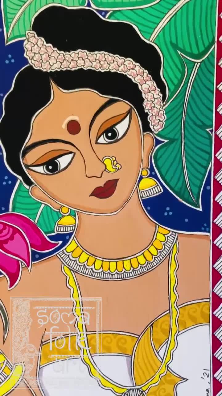 Madhubani Art Parrot | atelier-yuwa.ciao.jp