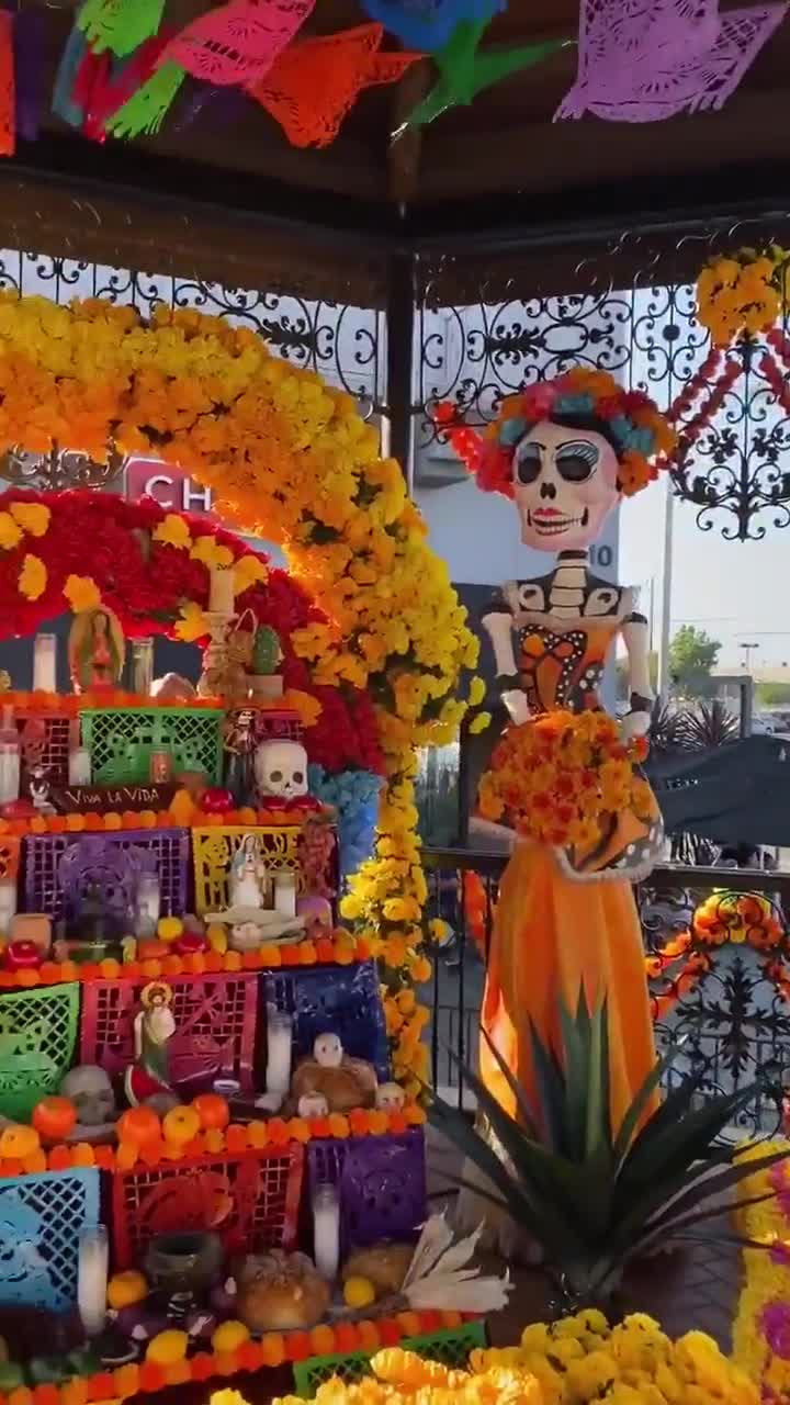 Dia de los Muertos garland - munimoro.gob.pe
