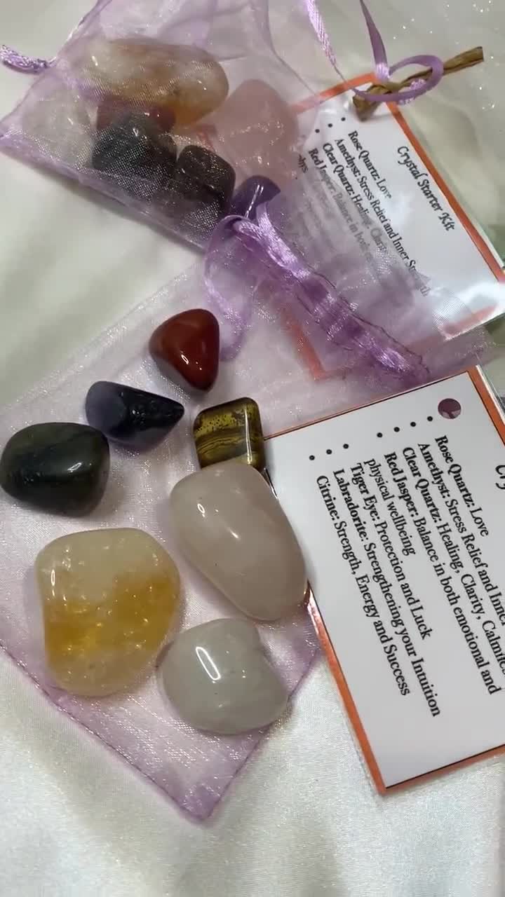 Let\u2019s Get Started Crystal Starter Kit Home Décor Rocks & Geodes ...