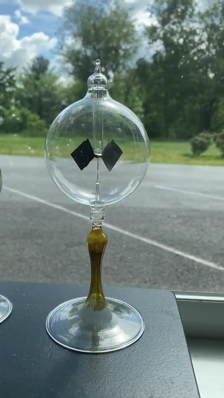 Suncatchers Outdoor & Gardening 1010 Radiometer with Iridescent Gold ...