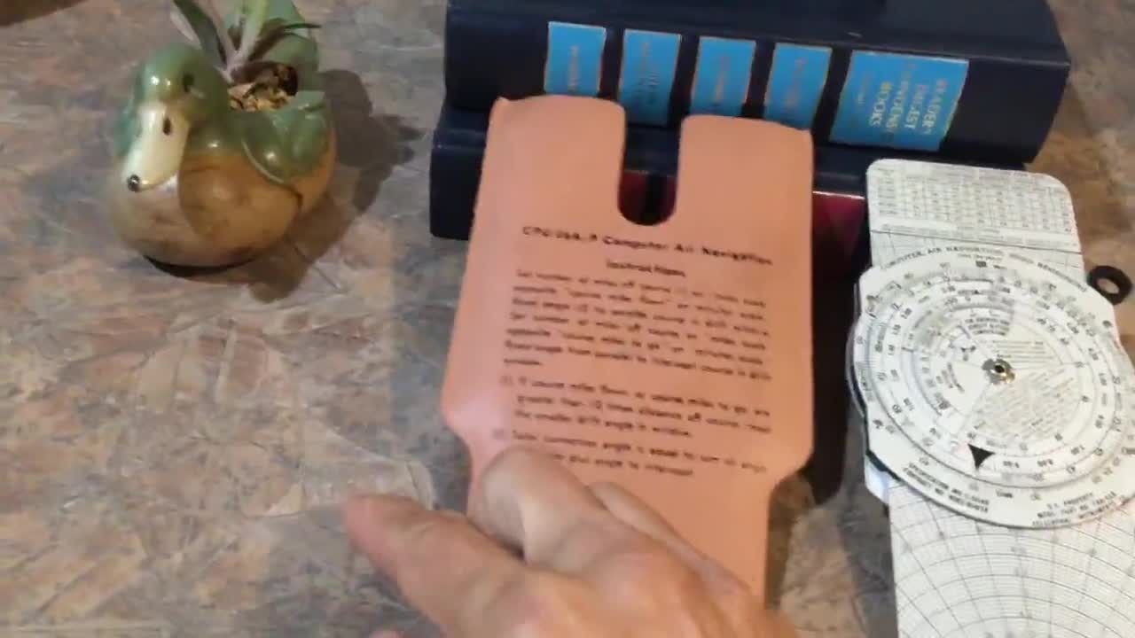Flight Navigation Tool CPU-26AP computer AIR NAVIGATION Plus A Plotting ...